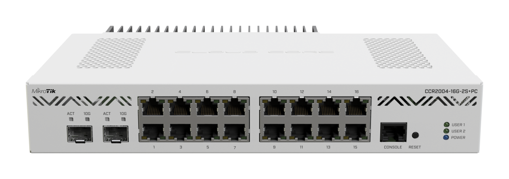 MikroTik CCR2004-16G-2S+PC - Ethernet Router | +254724572514