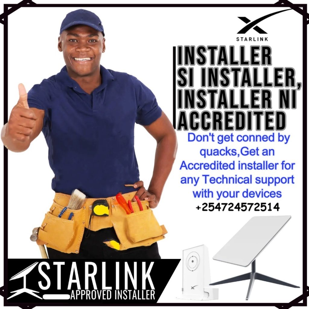 Starlink Accredited Installers In Lessos | +254724572514